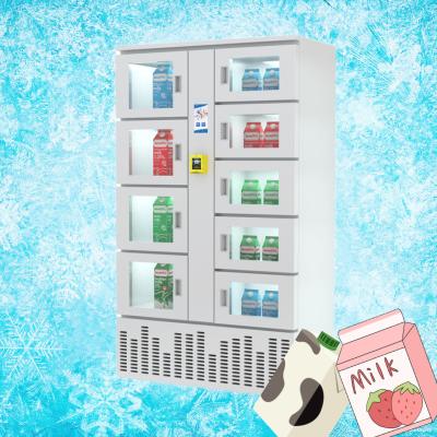 China 240V Efficient Refrigerated Vending Machine Winnsen Smart Food Lockers for sale