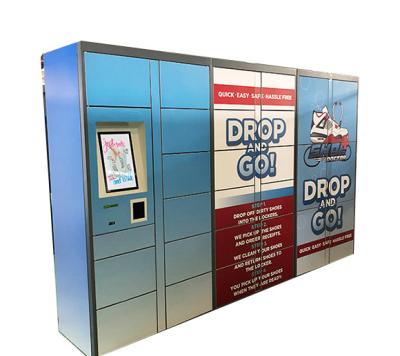 China Secure Pick Up Shoe Laundry Cleaning Locker With SMS Message For 24/7 Self Service for sale