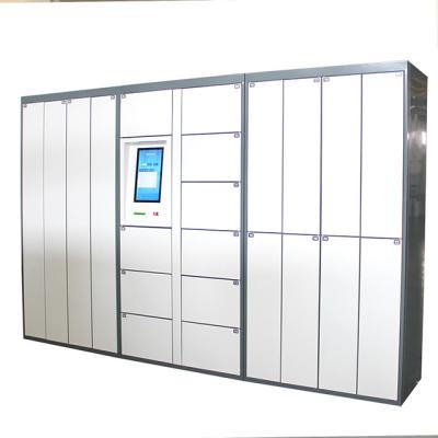 China Intelligent Storage Laundry Locker Wash Clothes Delivery Box With Screen for sale