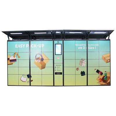 China Keep Fresh Refrigerated Locker Stainless Steel Storage Smart Parcel Delivery for sale