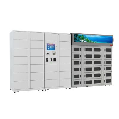 China Fast Smart Intelligent Steel Refrigerated Locker Parcel For Food Delivery for sale
