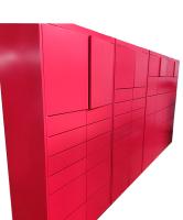 China Smart Parcel Delivery Locker Box Mailbox Stainless Steel Powder Coating for sale