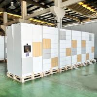 China Winnsen Customized Smart Parcel Locker Intelligent Wooden In Multi Language for sale