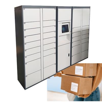 China Massive Capacity Parcel Delivery Lockers Electronic Steel With High Durability for sale