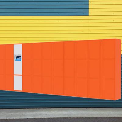 China Safe Outdoor Parcel Locker Automatic For School With Cloud Manage System Remote Control Platform for sale