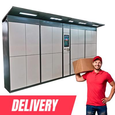 China OEM CRS Parcel Delivery Lockers 22 Inch Screen With Android System for sale