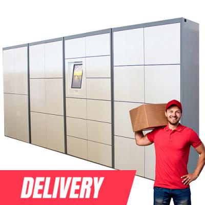 China WiFi 24 Hours Package Delivery Lockers Coin Bill Card QR With Custom Lockers for sale