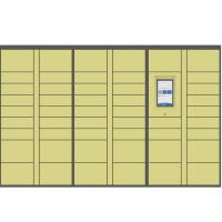 China Stainless Steel Delivery Lockers / Smart Package Lockers For Apartment for sale