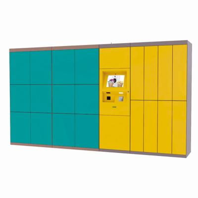 China High Safety 22 Inch Smart Parcel Lockers Bill Card Payment for sale