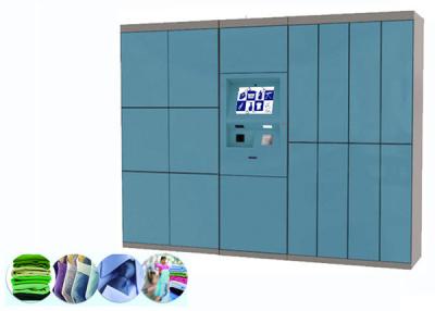China 24 Hour Self Service Laundry Lockers Customize Outdoor Wash Wardrobe Parcel Delivery Locker With Remote for sale