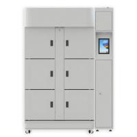China Hot Selling Grid Flowers Vending Machine Egg Vending Locker With Cooling System For Hotel Shopping Mall Hospital for sale