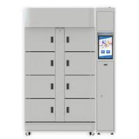 China Temperature Adjustable Refrigerated Locker Smart Fresh Android System for sale