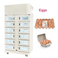 China Touch Screen Farm Atm Business Self Smart Packed Egg Refrigerated Vending Locker for sale