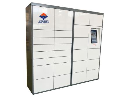 China Convenient Outdoor Parcel Lockers With FCC Certificate And Customizable Order Process for sale