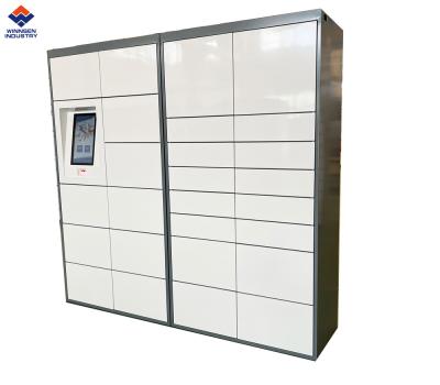 China Intelligent Outdoor Android Electronic Post Parcel Delivery Locker With Multi Languages UI And Customized Software for sale