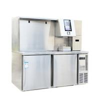 China Custom Milk Tea Bubble Tea Stainless Steel Prep Table Work Bench With Android System and Automatic Dispensing for sale