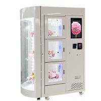 China 24 Hours Outdoor Automatic Floral Fashion Boutique Flower Vending Machines With Cooling System For Sale for sale