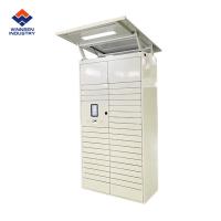China E-Commerce Automated Smart Postal Parcel Delivery Lockers Solutions For Retail With QR Code Scanner And Camera for sale