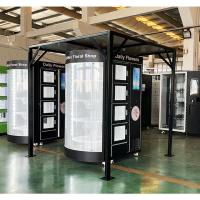 China CE FCC Certificate Refrigerated Flowers Digital Vending Machine Customized Smart Bouquet Locker For Cemetery Hospital for sale