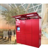 China Smart Outdoor Water Proof Factory Mail Parcel Left Locker With Credit Card Payment for sale