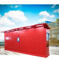 China Online 24 Hours Self Service Express Parcel Delivery Lockers With Custom Doors for sale