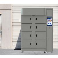 China 24 Hours Self Service Smart Refrigerated Locker With Touch Screen Monitor Android PC System for sale