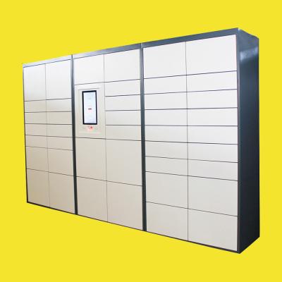 China Winnsen Smart Touch Screen Outdoor Lockers Industrial Automatic Parcel Delivery Locker For Post Express for sale
