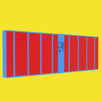 China Self Pickup Package Locker Parcel Delivery Locker Outdoor Parcel Cabinet For Apartment for sale