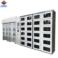 China Winnsen Smart Electronic Refrigerated Pickup Lockers Temperature Controlled For Fresh Food for sale