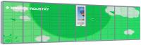 China Multi Languages Parcel Collection Lockers RFID And Phone Number Access for sale