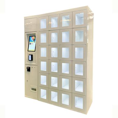 China Smart Refrigerated Locker Cabinet Vending Machine with Pick up System for sale