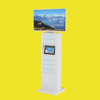 China Hotel Restaurant Cell Phone Charging Stations With 43 Big Screen For Visitor To Check In And Deposit Phones for sale