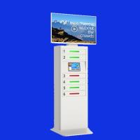 China Smart Winnsen Advertising Laptop Charging Stations With 43 Big Screen For Concert for sale