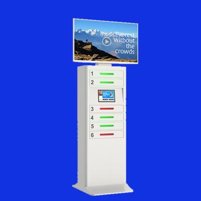 China Smart Winnsen Advertising Laptop Charging Stations With 43 Big Screen For Concert for sale
