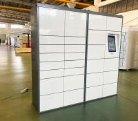 China Smart User Friendly Advanced Parcel Delivery Locker With Barcode Scanner for sale