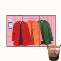China Winnsen Efficient 24/7 Storage Solutions Smart Laundry Locker to Dry Clean Service for sale