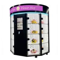 China Customistic Locker Fresh Flower Vending Machine With Refrigeration And Humidification With Android for sale