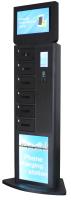 China Winnsen Cell Phone Charging Stations 19 inch Big Screen Digital Signage on Topa with Payment Device for sale
