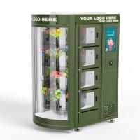 China Winnsen Bouquet Self Service Indoor Outdoor Fresh Flower Vending Machine for sale