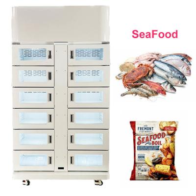 China Logistics And Storage Frozen Seafood Refrigerated Locker For Fresh Food for sale