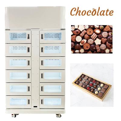 China Winnsen Eletronic Smart Cooling Food Chocolate Vending Locker With Remote for sale