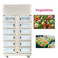 China Farm Selling Fresh Vegetables Cooling Locker Vending Machines For Business for sale