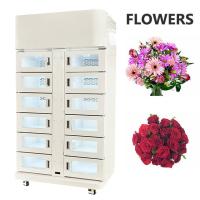 China Metal Self Service Smart Refrigerated Food Fresh Locker Frozen Storage Locker for sale