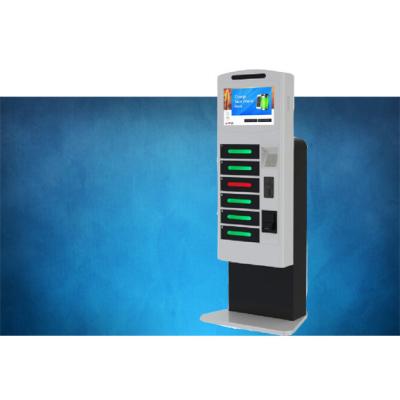 China Library Indoor Model Cell Phone Charging Lockers , Mobile Charging Station For Events for sale