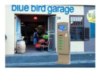 China Multiple Cell Phone Charging Box Locker , Floor Stand Phone Charging Kiosk for sale