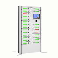 China 24 Doors Cell Phone Charging Station With 60W USB AC Cellphone Charging Locker for sale