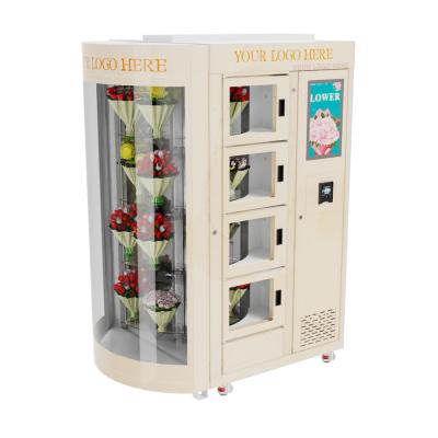 China Cooling Floral Vending Machine Automatic For Last Minute Valentines Day for sale