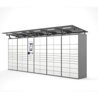 China 24 Hours Outdoor With Canopy Electronic Smart Delivery Locker For Residential Office Buildings for sale