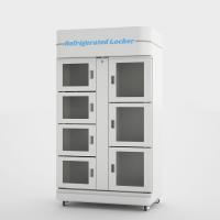 China Smart Fridge Cooling Refrigerated Locker With Touch Screen And Wifi for sale
