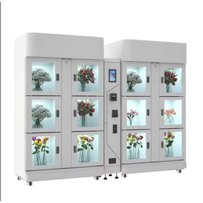 China Flower Vending Locker Vending Machine With Large Capacity for sale